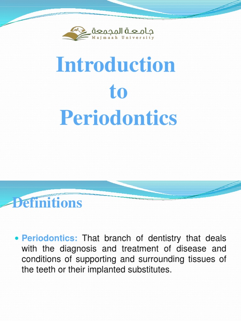 1415010036.0804introduction To Periodontics | PDF | Human Tooth ...