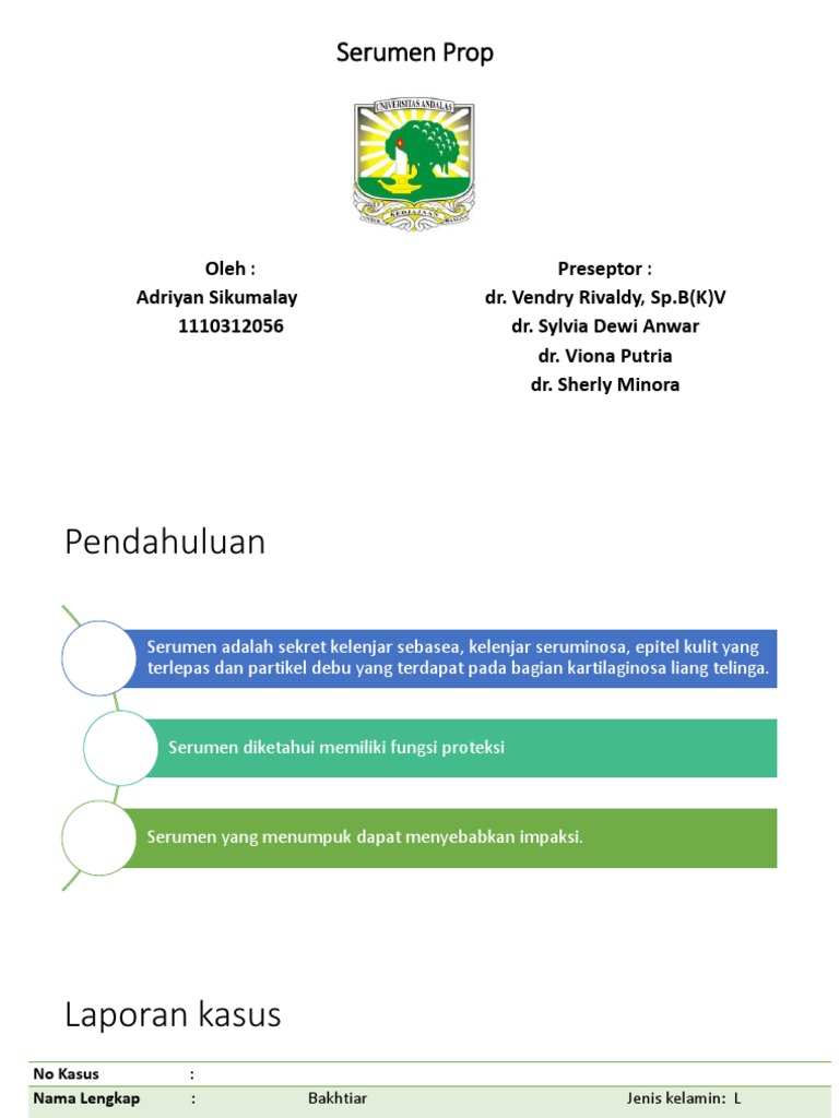 Serumen Prop | PDF | Kesehatan Holistik | Gaya Hidup