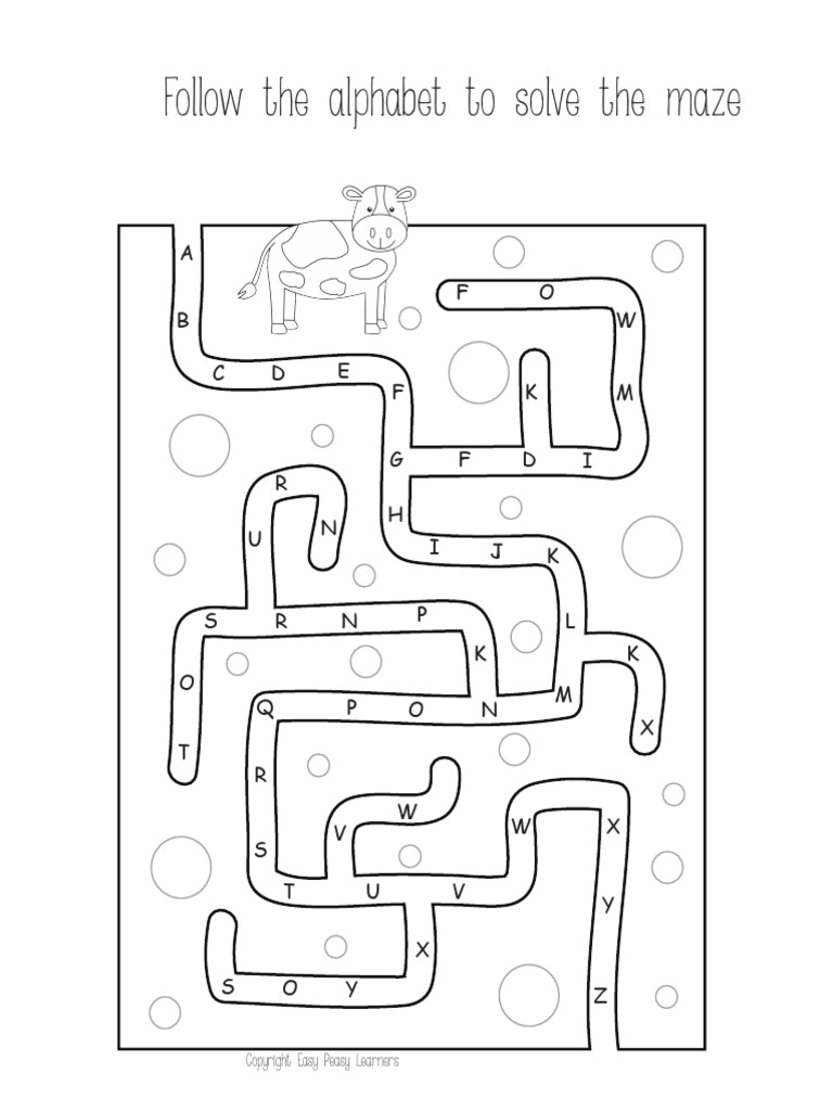 Alphabet Mazes | PDF