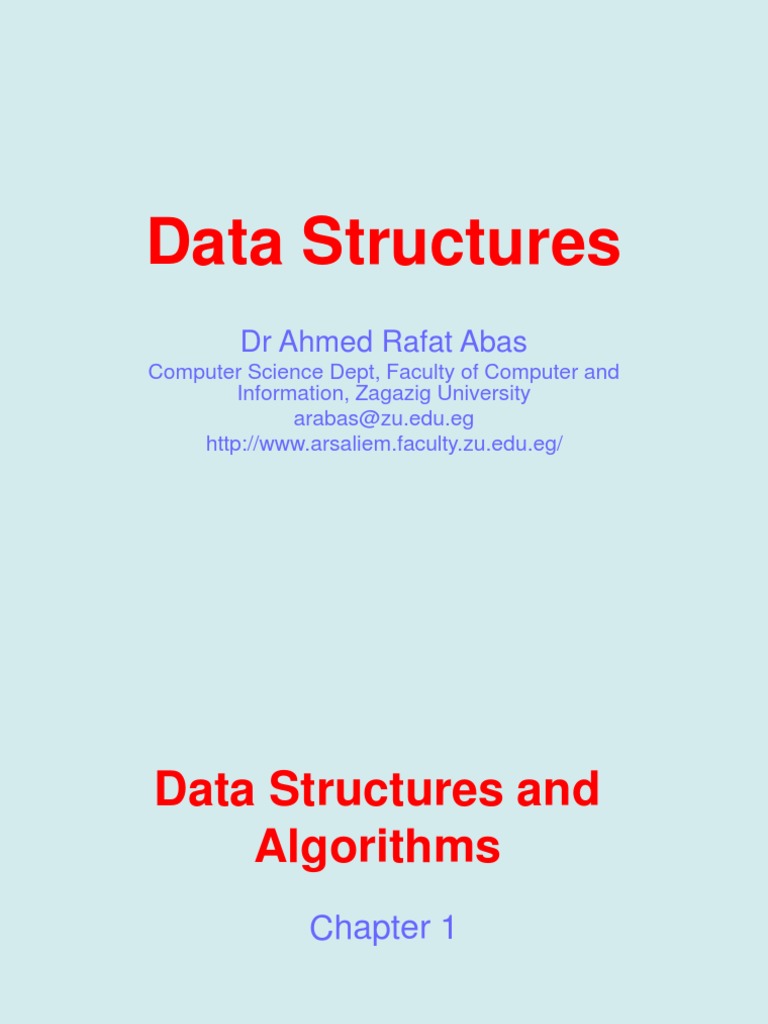 Chapter 1 PDF | PDF | Data Type | Data Structure