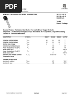 Transistor Equivalence Table | PDF | Semiconductor Devices | Semiconductors
