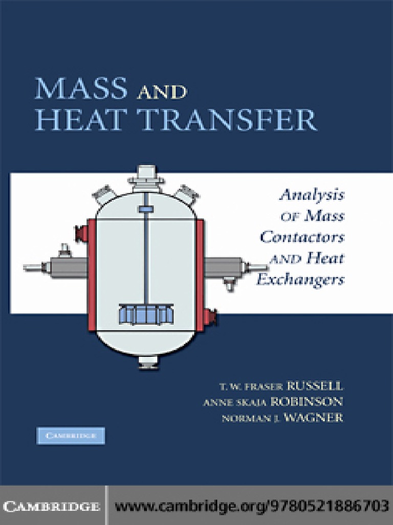 Mass and Heat Transfer Analysis of Mass Cont Actors and Heat Ex ...
