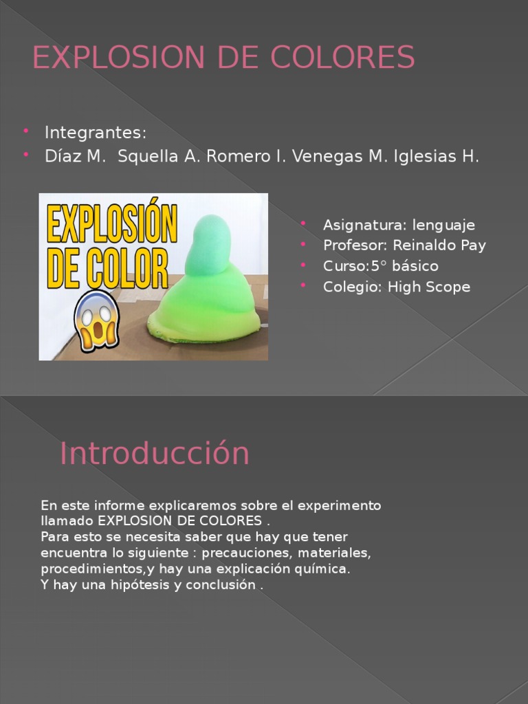 Explosion de Colores