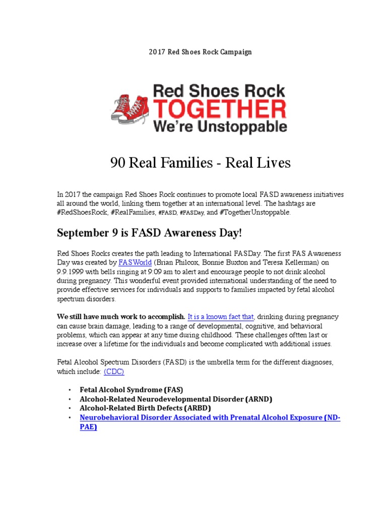 Red Shoes Rock Campaign 2017 | PDF | Behavioural Sciences | Psychology