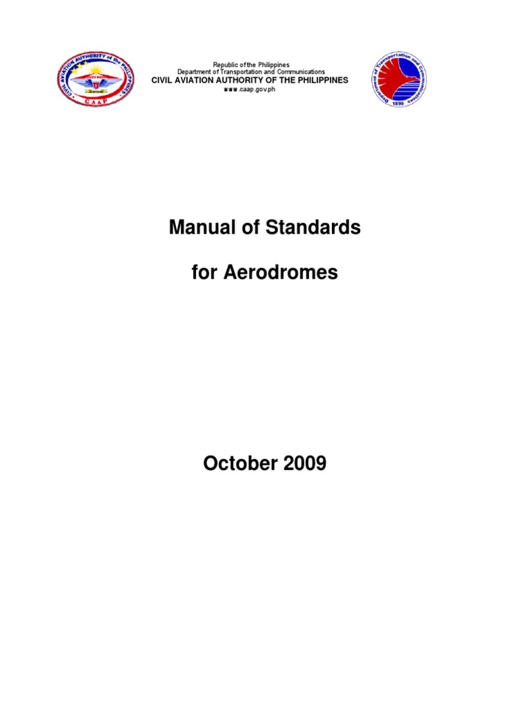 Manual of Standards For Aerodomes-Caap | PDF | Runway | Aerodrome