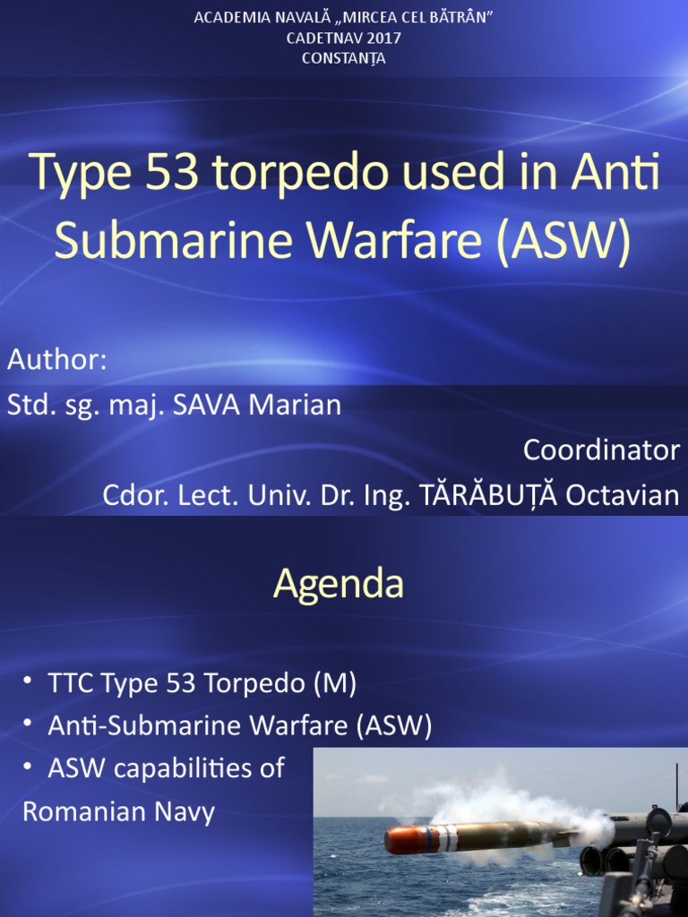 Type 53 Torpedo | PDF | Anti Submarine Warfare | Torpedo