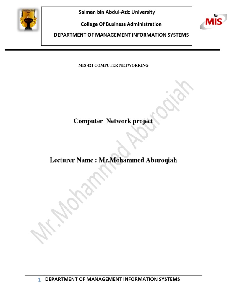 Network Projects | PDF | Computer Network | Ip Address