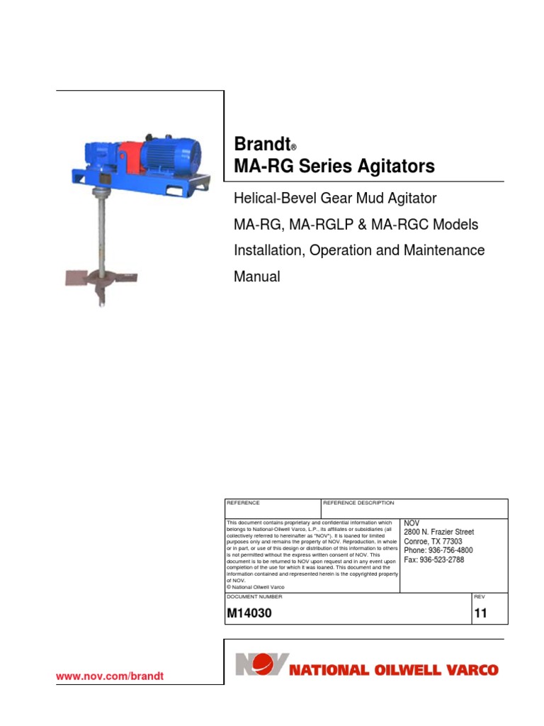 Brandt NOV Serie M PDF | PDF | Transmission (Mechanics) | Electric Motor