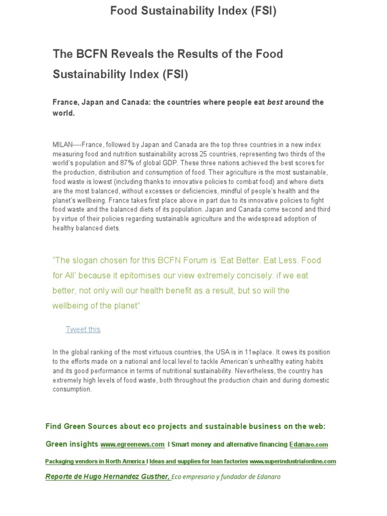 2017 Report International Fancy Food Index | PDF | Natural Environment ...