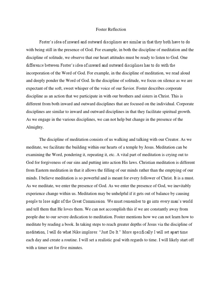 Spiritual Disciplines for Growth | PDF | Confession (Religion ...