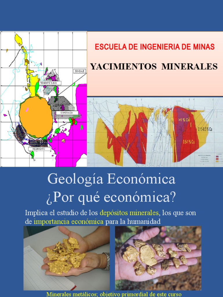 Yacimientos Minerales | PDF | Minerales | Magma