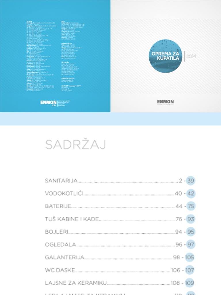 Enmon Katalog Oprema 2014 | PDF