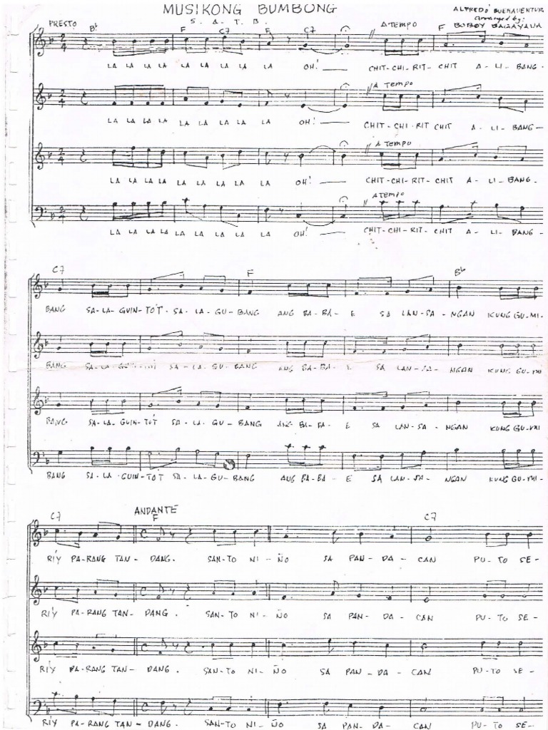 Musikong Bumbong