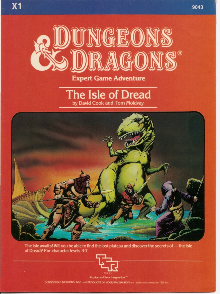 X1 Isle of Dread | PDF