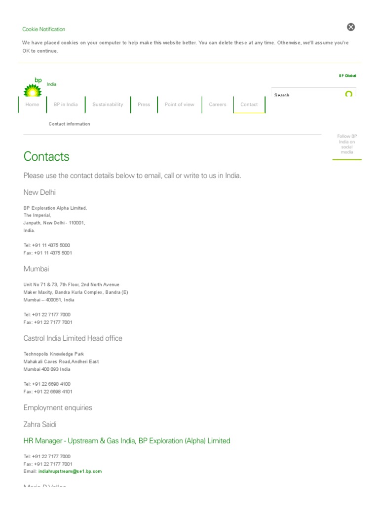 BP HR | PDF | Internet | World Wide Web