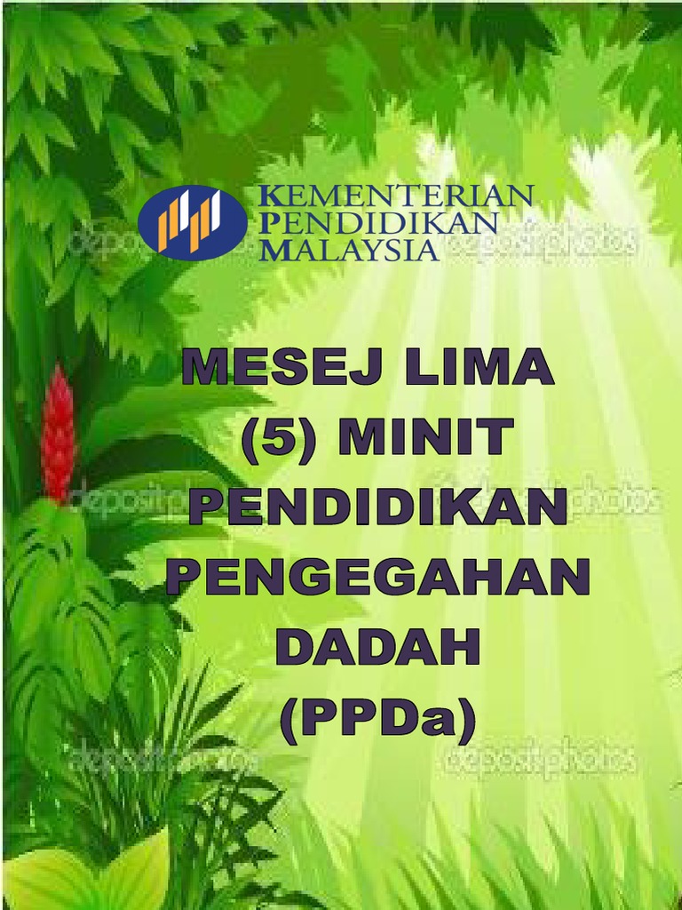 1) Buku Mesej 5 Minit Ppda Kebangsaan 2017 Kulit - 1 | PDF
