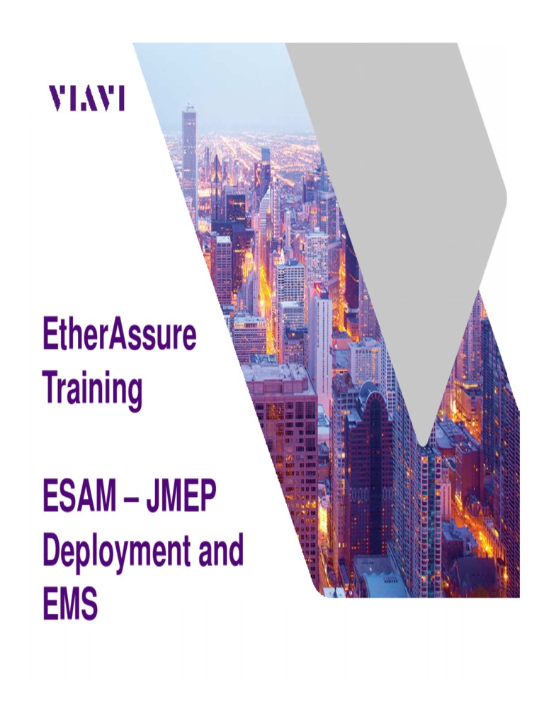 EtherAssure NetComplete Training - Session 3b - Admin - EMS ESAM - JMEP ...