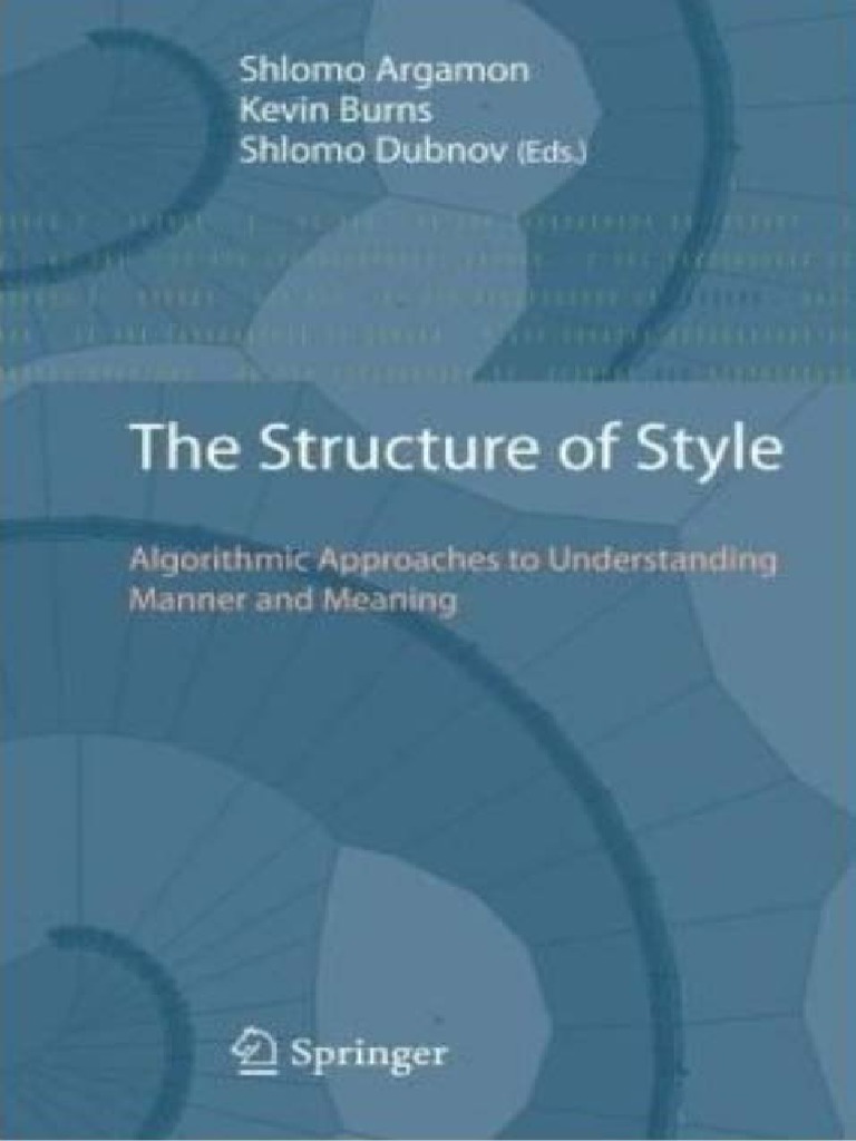 The Structure of Style | PDF | Emotions | Paintings