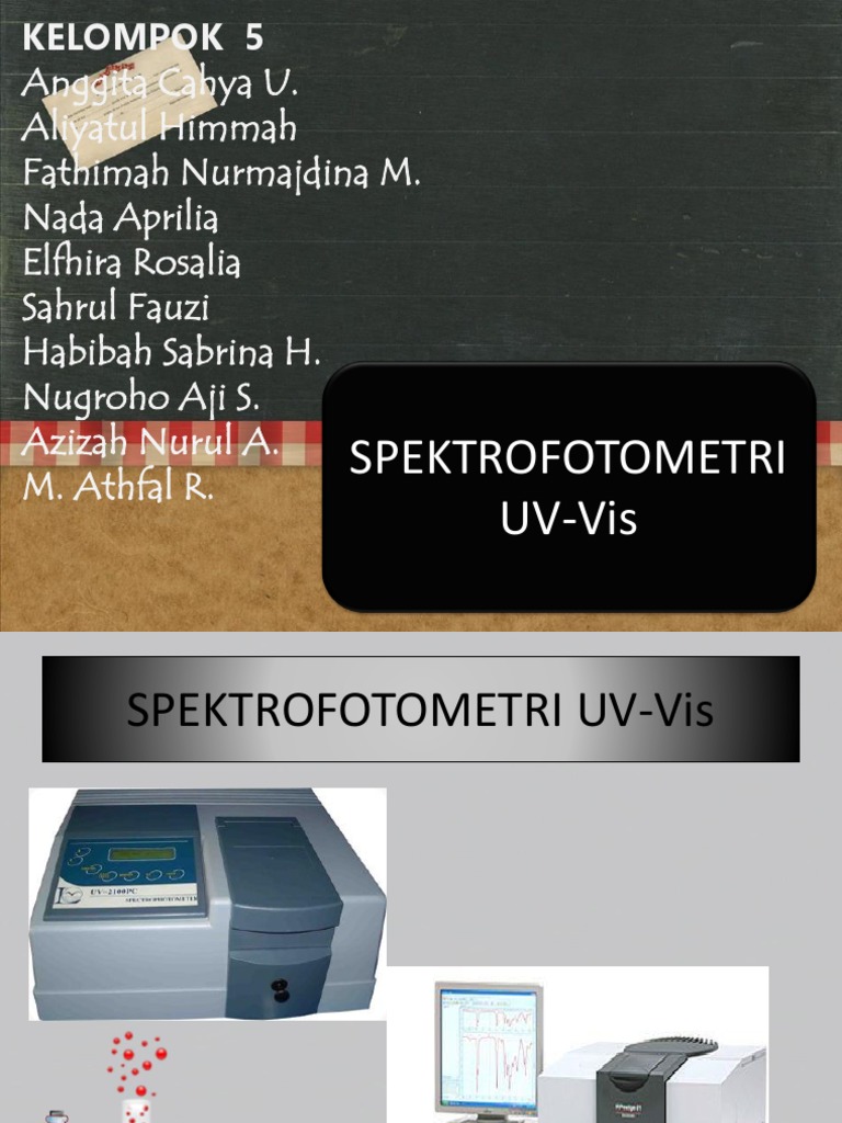 PPT KFA Spektrofotometri FIX | PDF