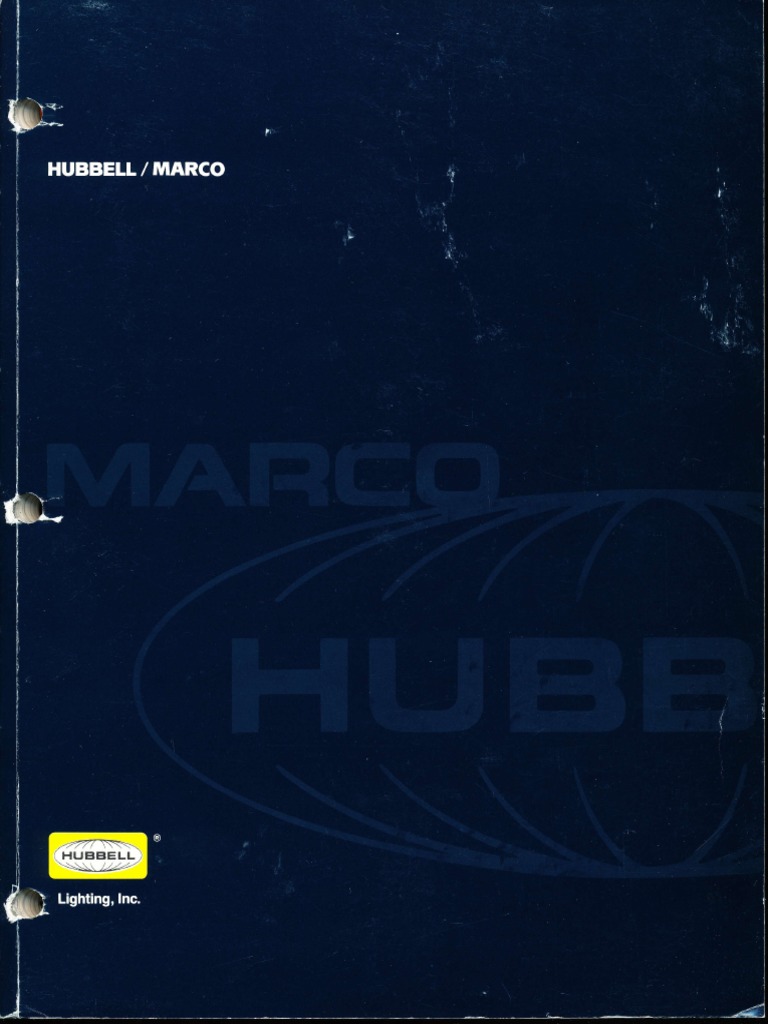 Marco (Hubbell) Product Catalog 1992 | PDF | Fluorescent Lamp | Lighting