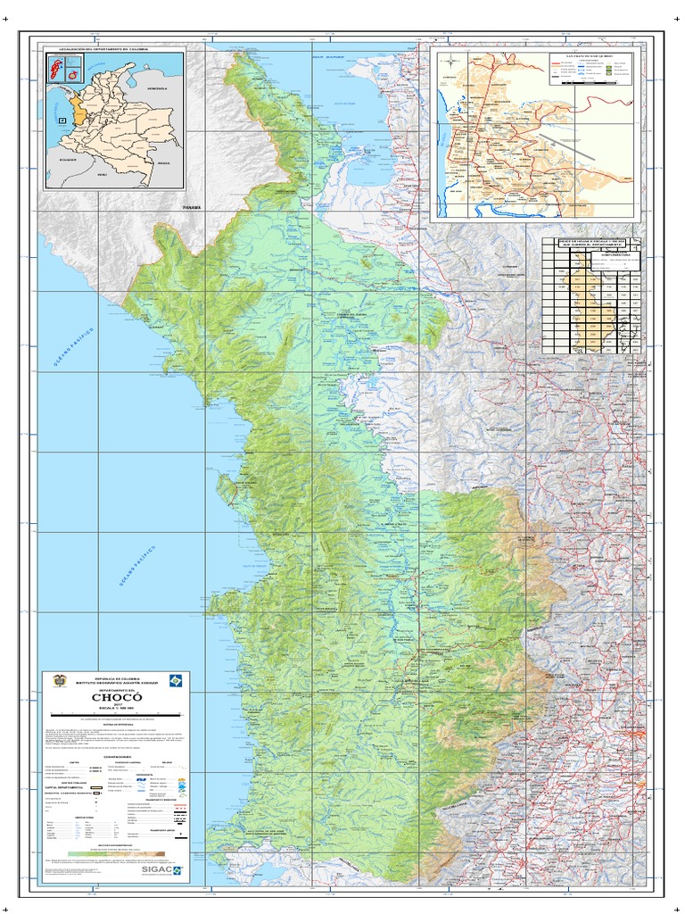 Mapa Chocó - Belén de Bajirá | PDF