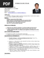 Simple Bio Data Format | PDF