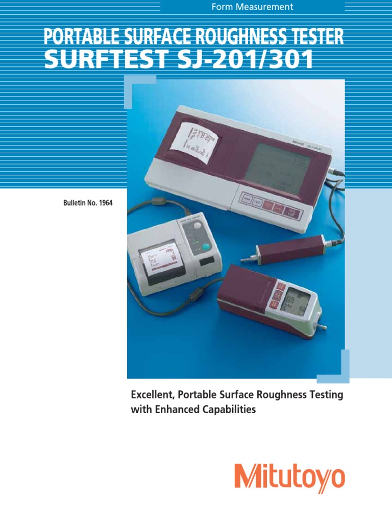 Rugosímetro Mitutoyo | Reference Range | Power Supply