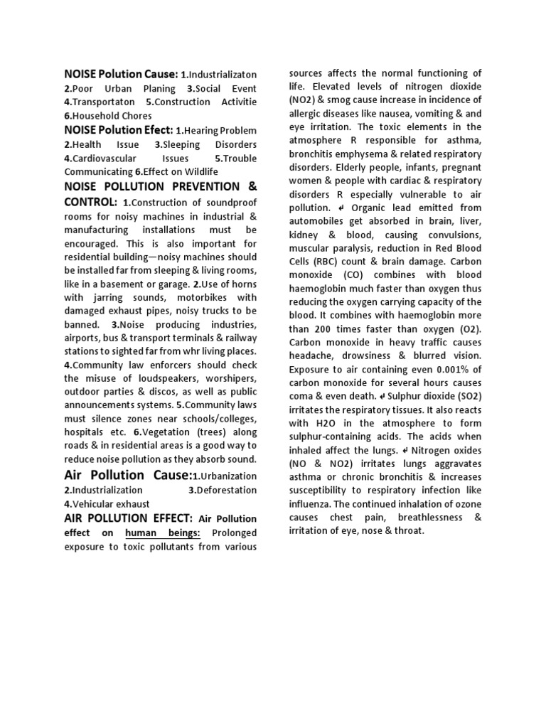 Environmental Notes | PDF | Recycling | Reuse