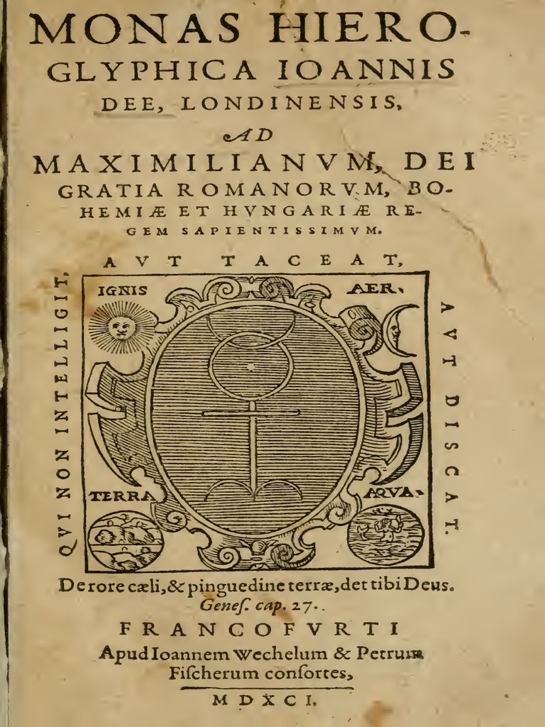 DR John Dee - Monas Hieroglyphica | PDF