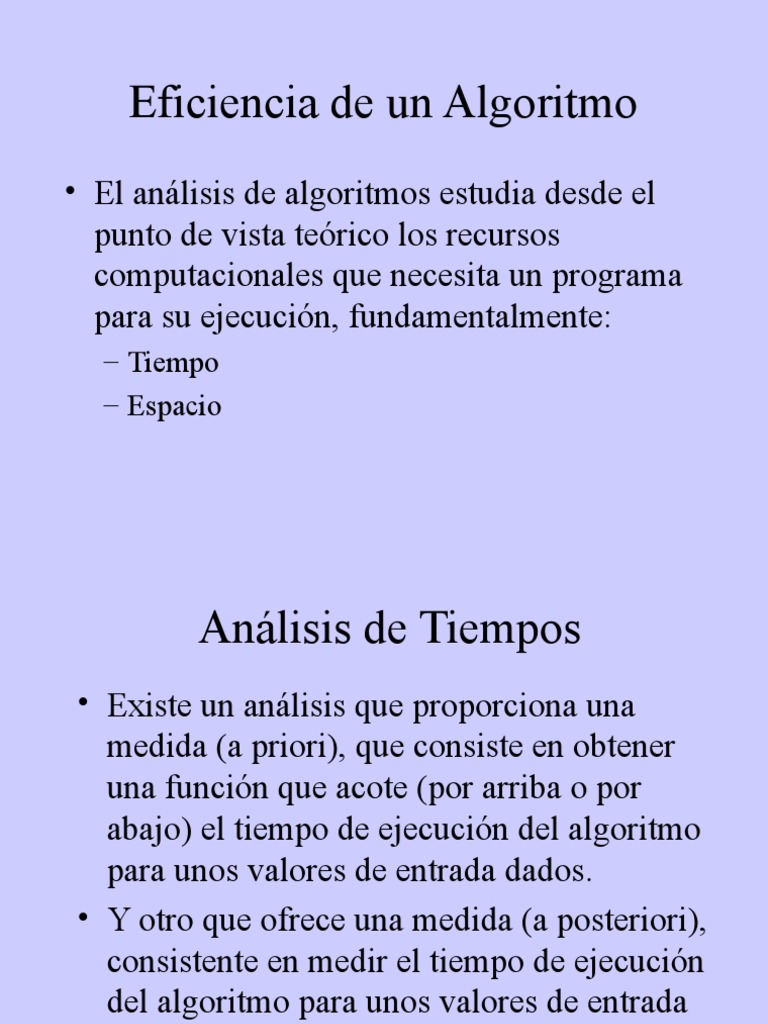 Analisis Algoritmos | PDF | Algoritmos | Compilador