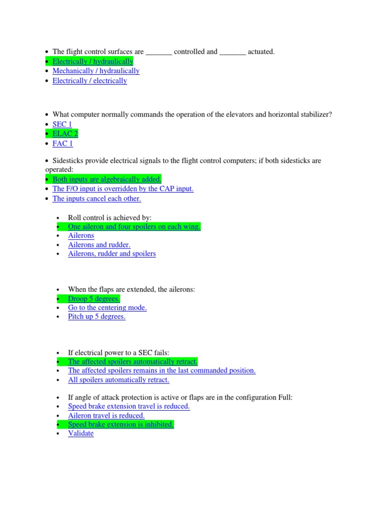 Flight Control | PDF | Flight Control Surfaces | Aircraft Flight ...