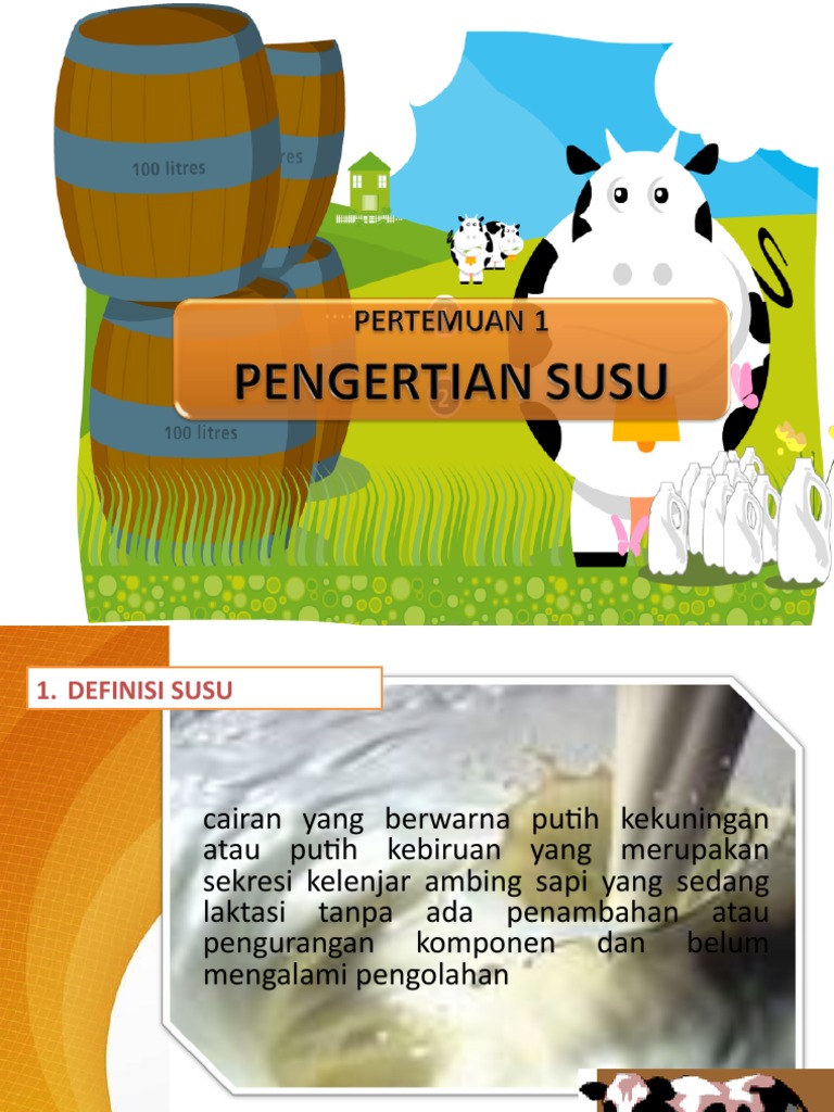 Pengertian Susu | PDF
