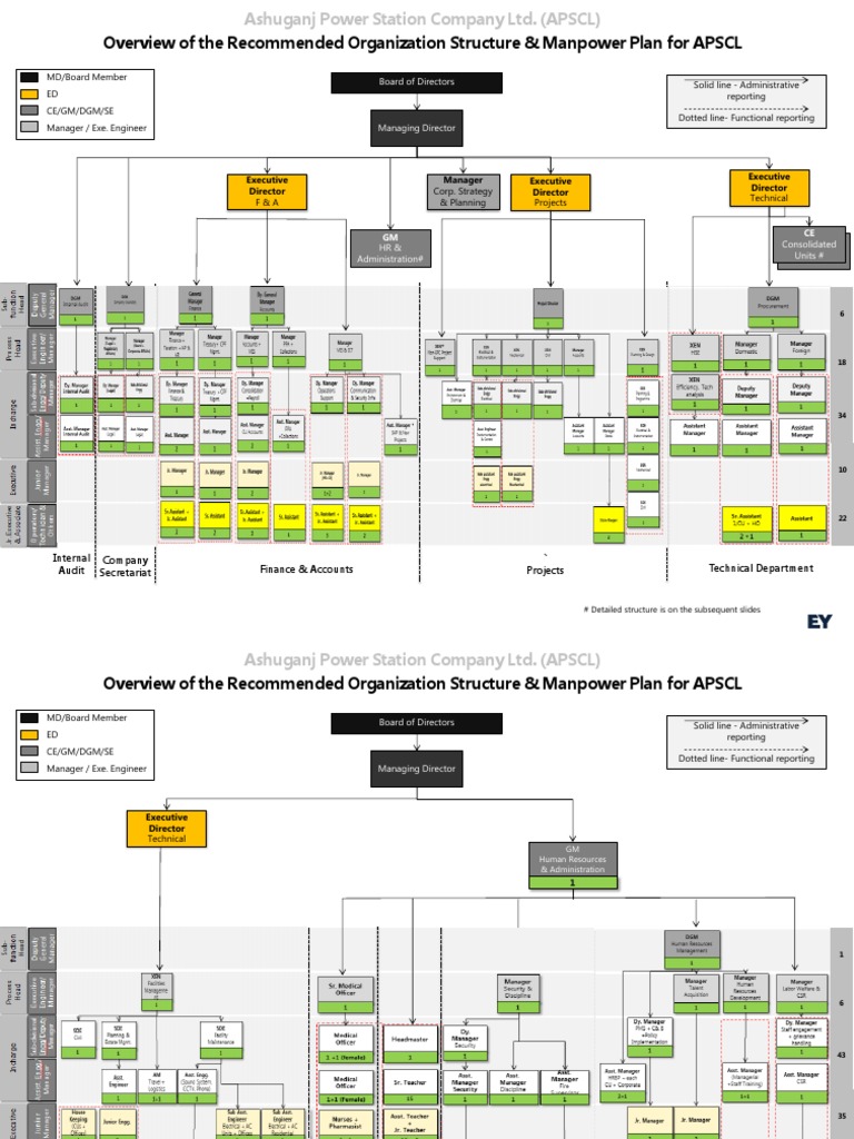 APSCL Organizational Structure Overview | PDF | Chief Executive Officer ...