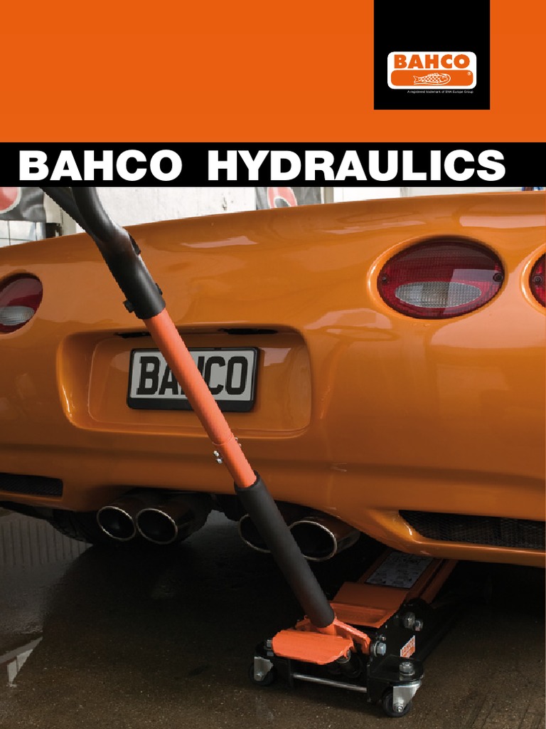 Bahco Hydraulics English | PDF | Transmission (Mechanics) | Crane (Machine)