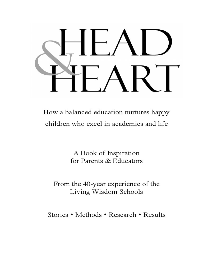 Head and Heart | PDF | Spirituality | Wisdom