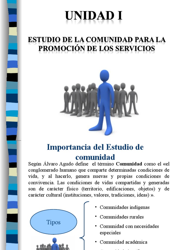 Estudios de La Comunidad | Comunidad | Cuestionario