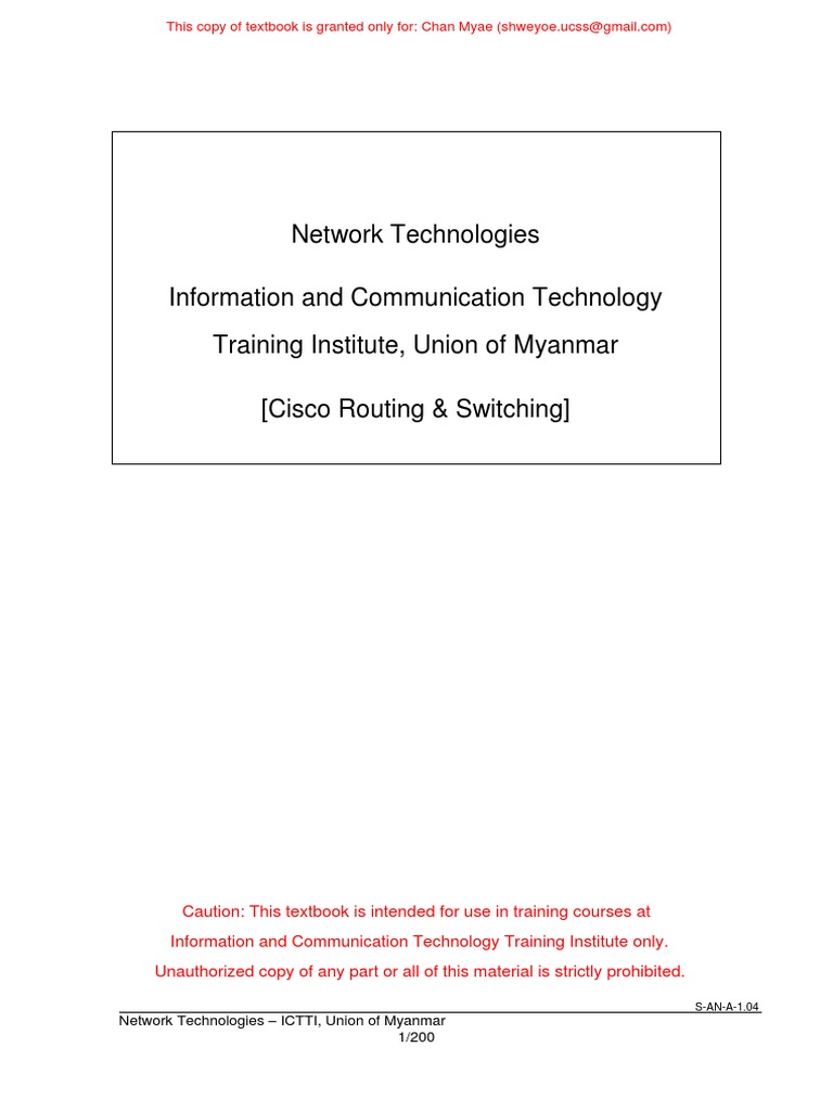 Cisco Routing Switching - Unlocked PDF | PDF | Router (Computing) | Booting