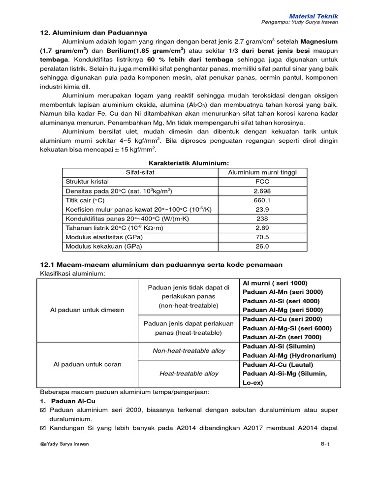 Material Teknik 08th PDF | PDF