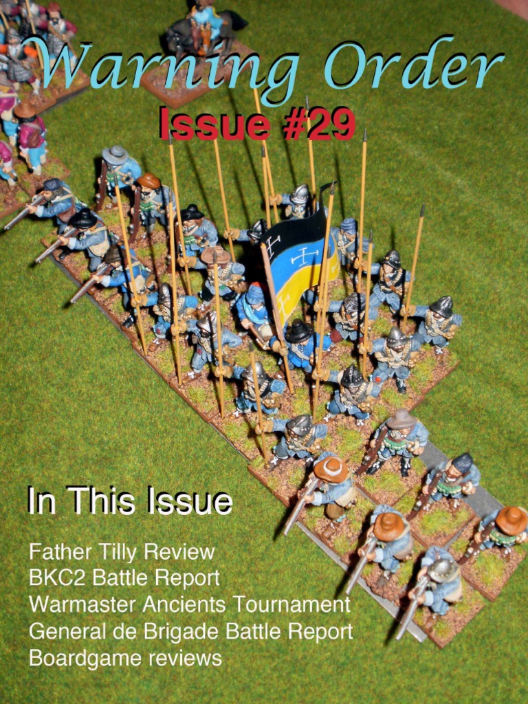 Warning Order Issue #29 | PDF | Artillery | Trench Warfare