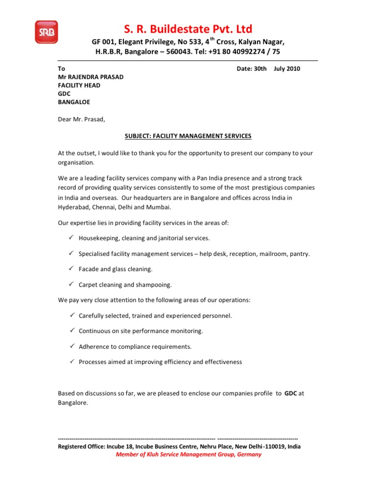 Facility Management | PDF