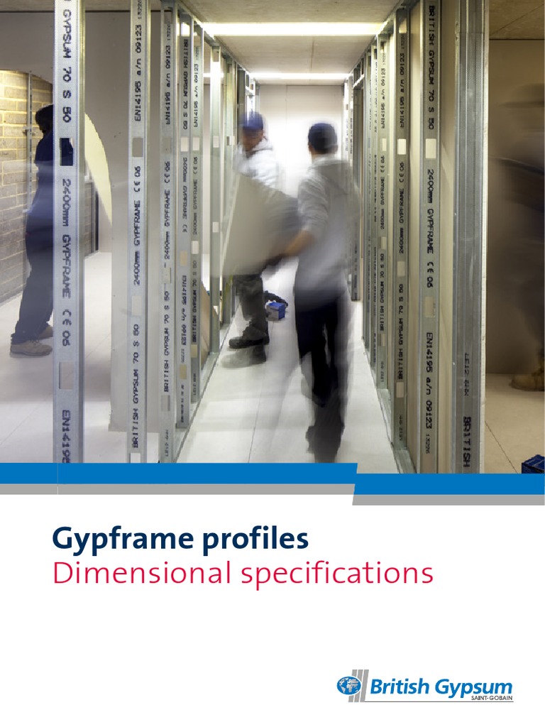DS Gypframe Profiles | PDF | Drywall | Framing (Construction)