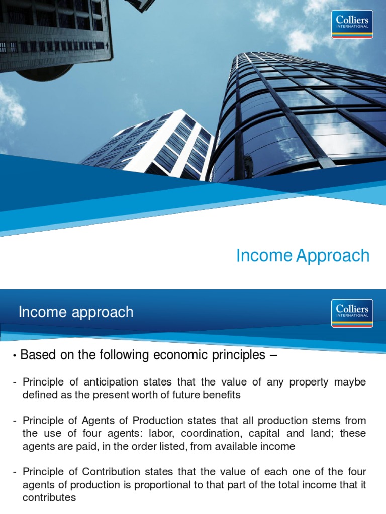 Income Approach in Real Estate Appraisal | PDF | Investing | Mortgage Loan