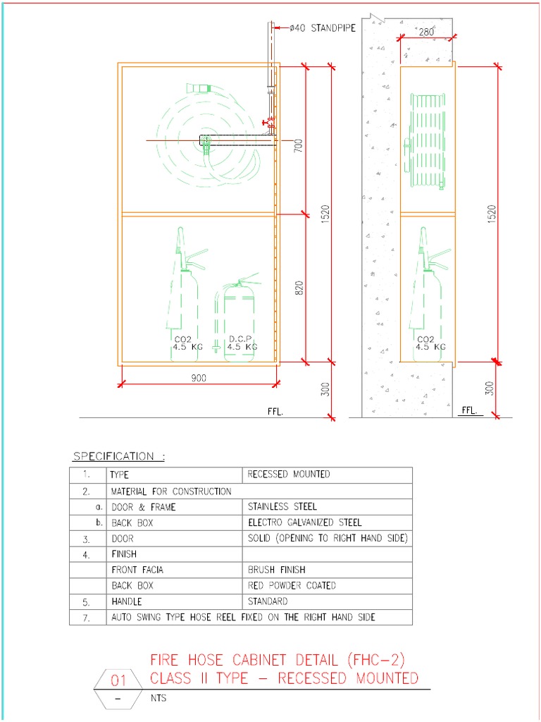 FHC Detail - Recessed Type | PDF