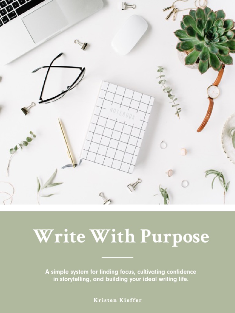 Write With Purpose (Fillable) | Download Free PDF | Storytelling ...