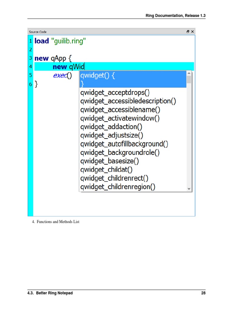 The Ring Programming Language Version 1.3 Book - Part 6 of 88 | PDF | C ...