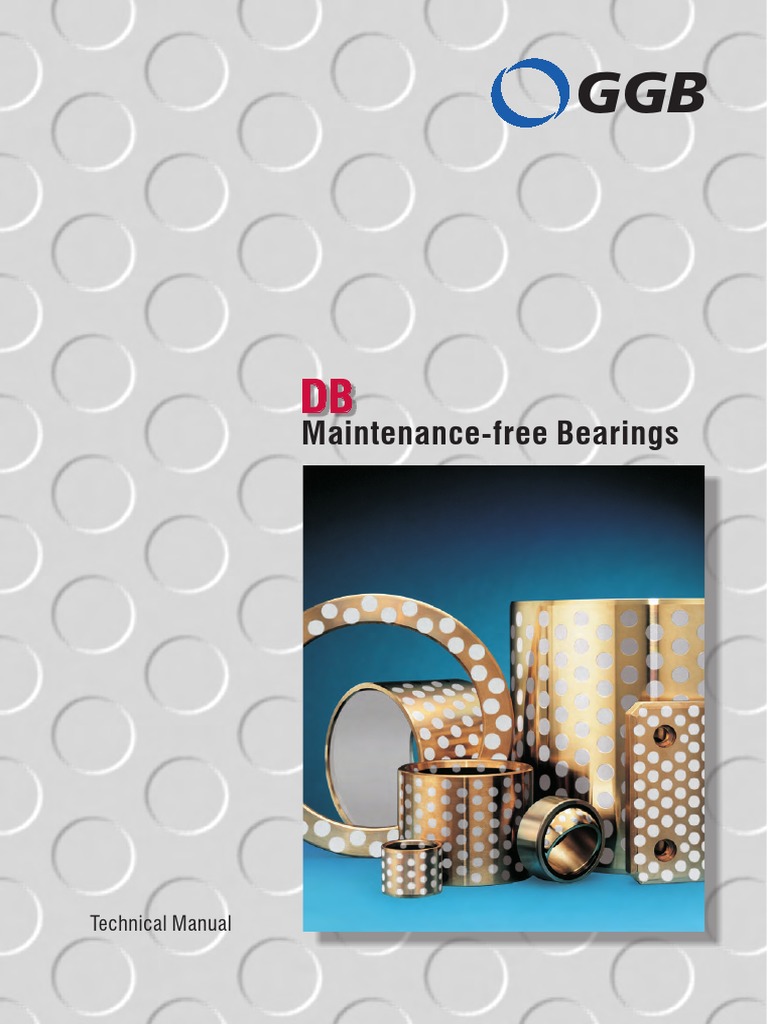 DB DB: Maintenance-Free Bearings | PDF | Wear | Friction