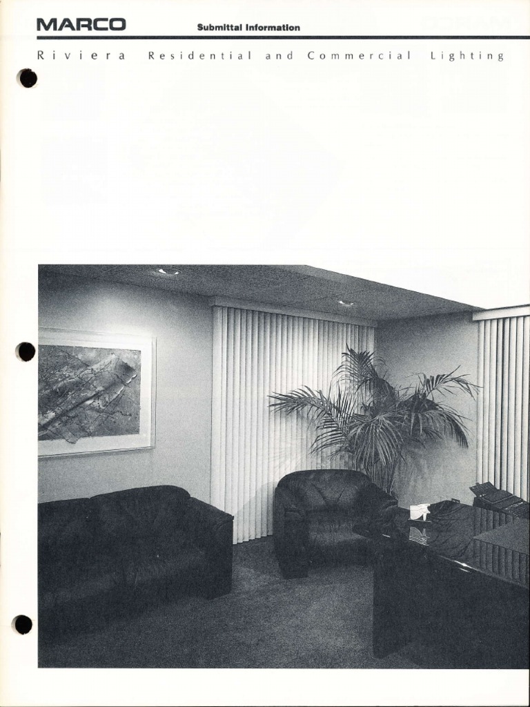 Marco Riviera Residential & Commercial Submittal Info 1990 | PDF ...