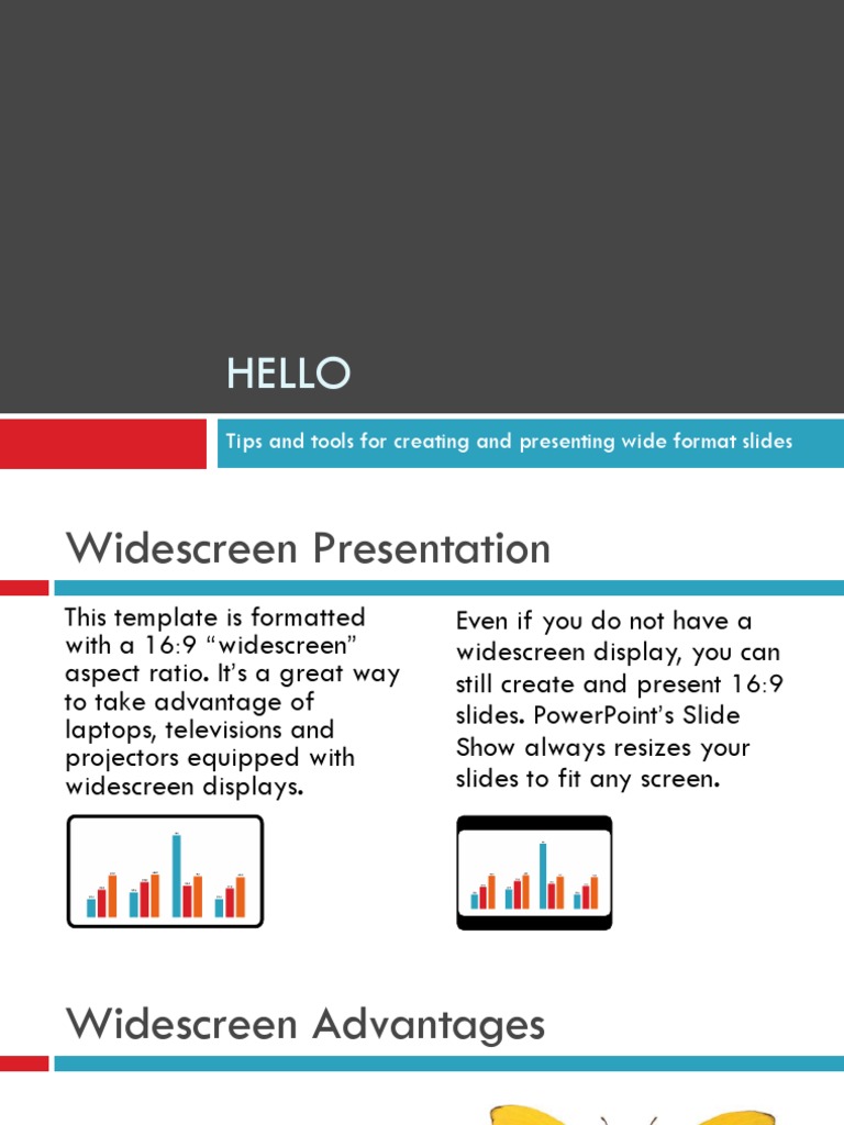 Hello: Tips and Tools For Creating and Presenting Wide Format Slides ...