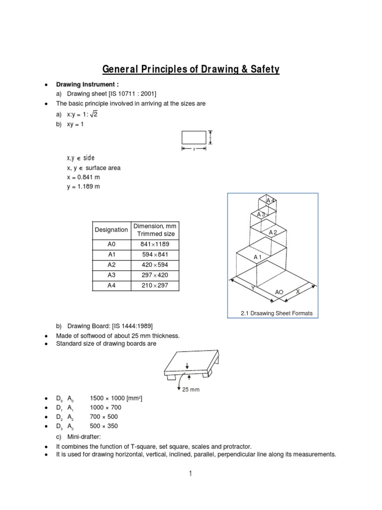 General Principles of Drawing & Safety | PDF | Convex Geometry | Polytopes