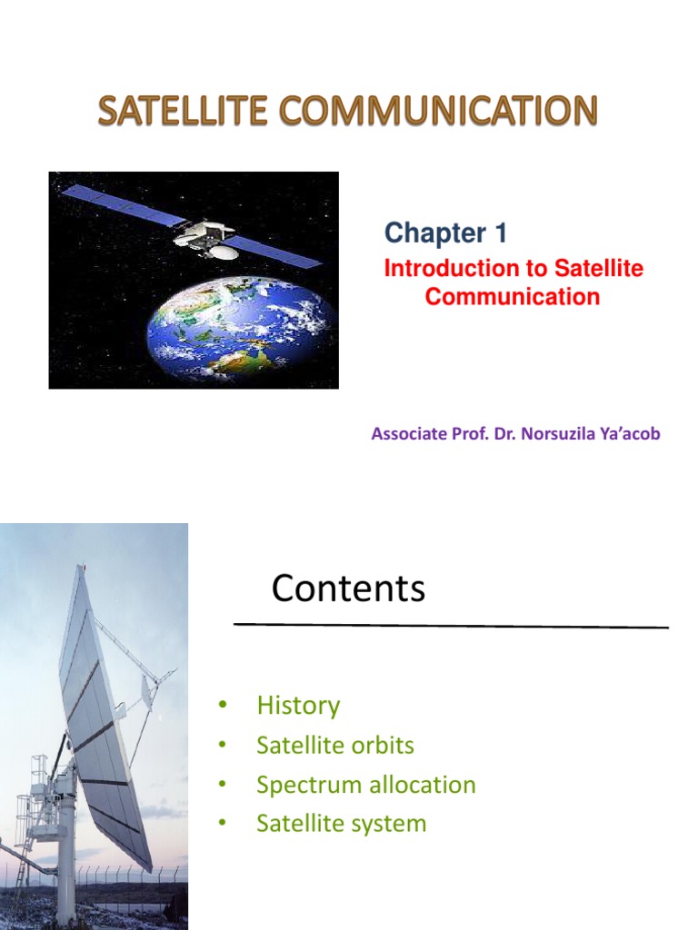 Introduction to Satellite Communication | PDF | Satellite ...